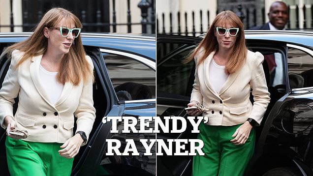 Angela Rayner's 'trendy' Cabinet reshuffle outfit catches eyeballs