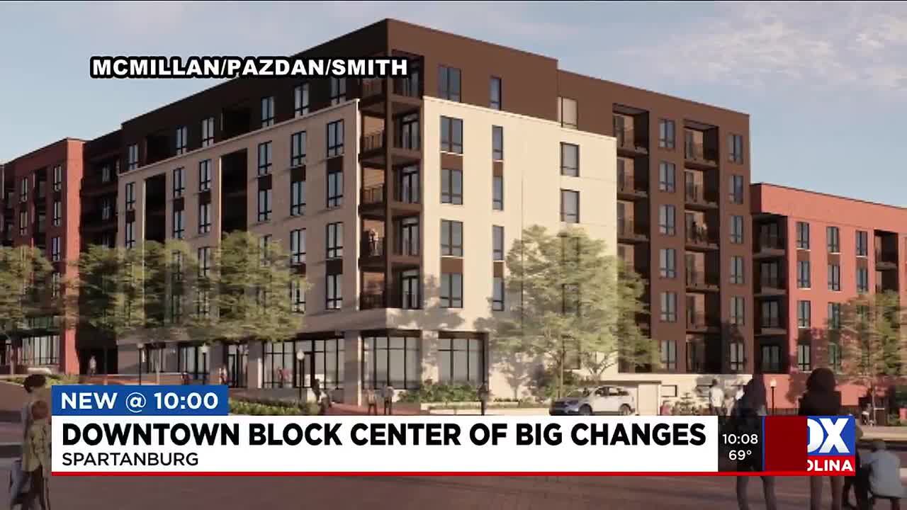 Spartanburg officials give initial approval to major downtown development