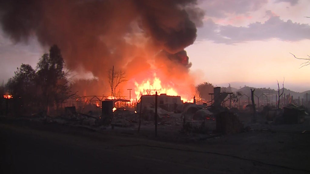 TCU September Lightning Complex fires scorch nearly 12,000 acres in ...