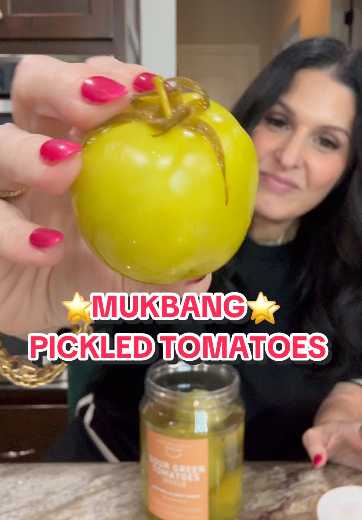 Sour Green Tomatoes Taste Test