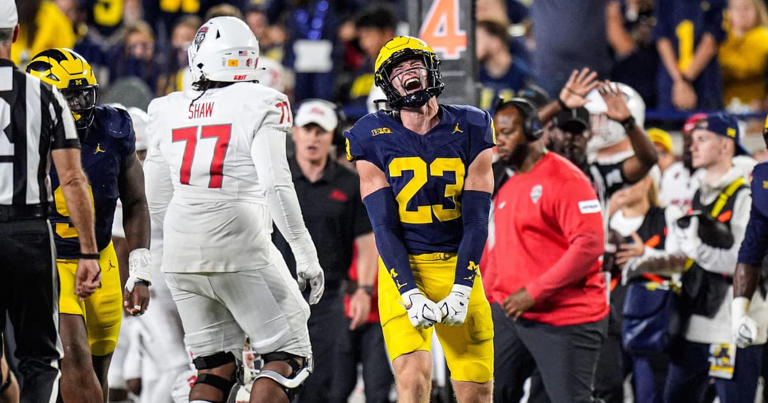Michigan LB Cole Sullivan hit with the tough question: ‘What did you ...