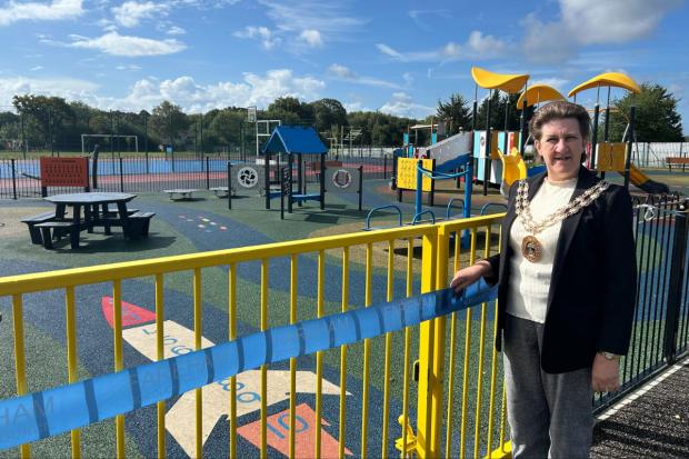 New £400k play area opens in Fareham with wheelchair-accessible seesaw