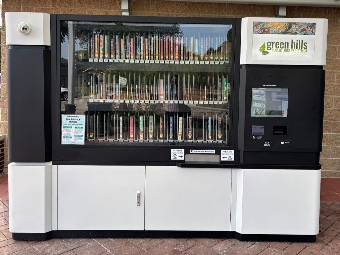 Green Hills Public Library To Unveil Innovative '24/7 Vending Library'