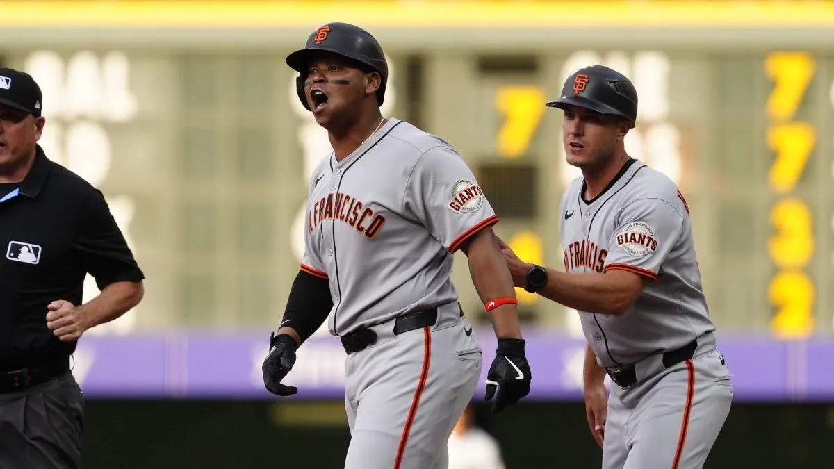 What we learned as Giants' home run streak continues in fiery win over ...