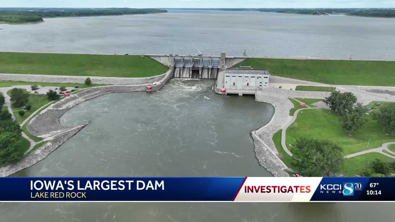 KCCI Investigates: See Iowa’s largest dam at Lake Red Rock