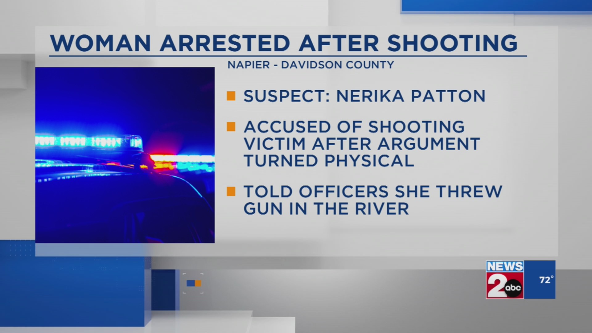 MNPD: Woman charged with criminal homicide in Napier area deadly shooting