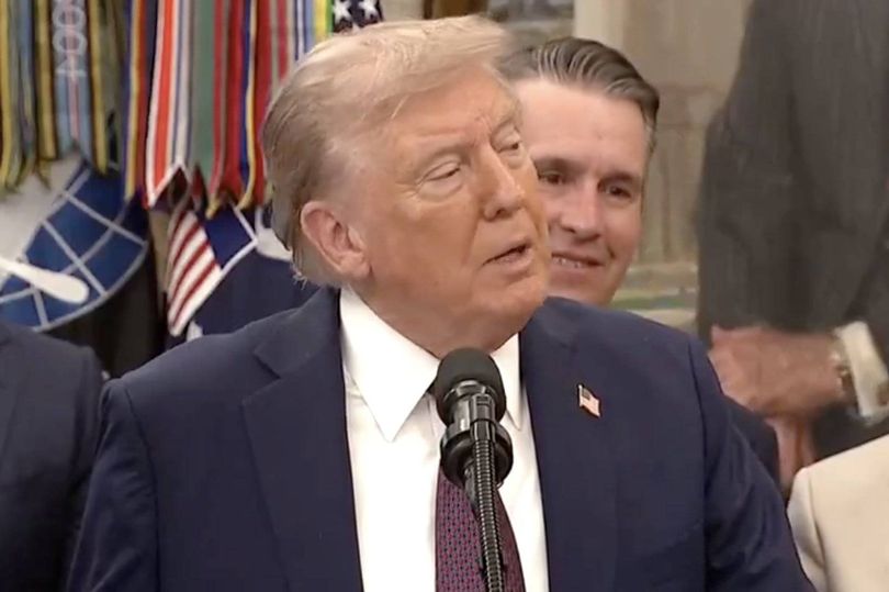 Donald Trump's health questioned after 'strange lump' spotted under suit