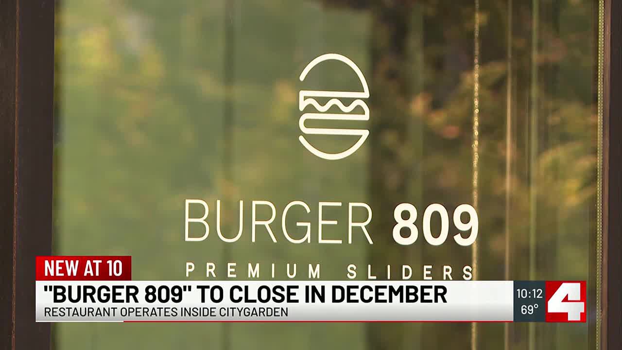 Burger 809 closing doors in downtown St. Louis