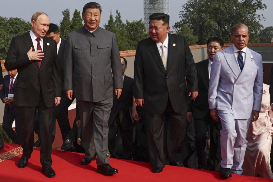 China unveils new military hardware with Xi, Putin, Kim attending parade