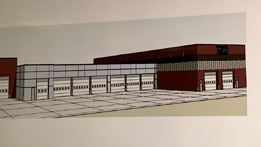 WRTA to build garage for charging electric buses