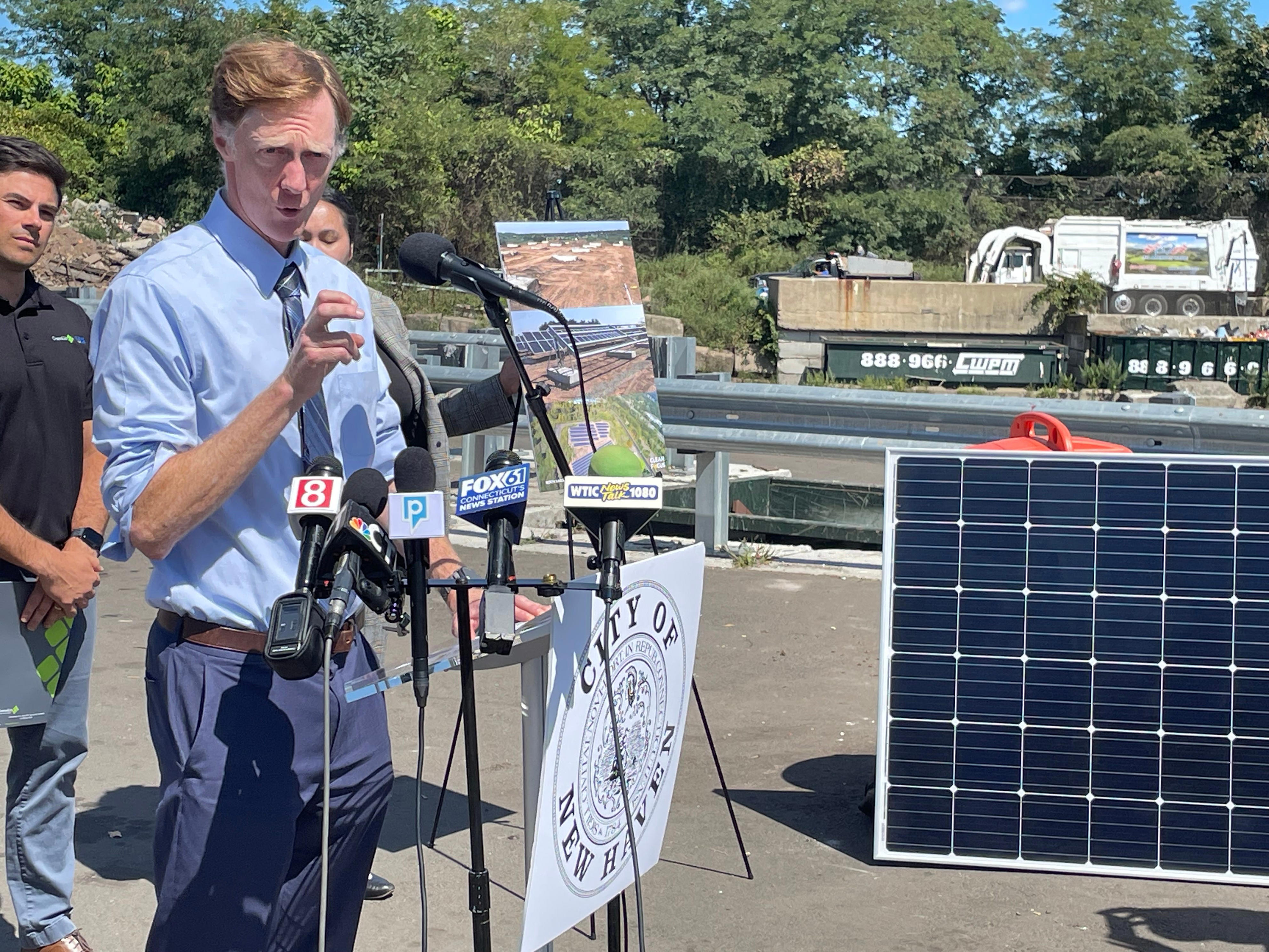 In creative land use, solar array to top New Haven landfill