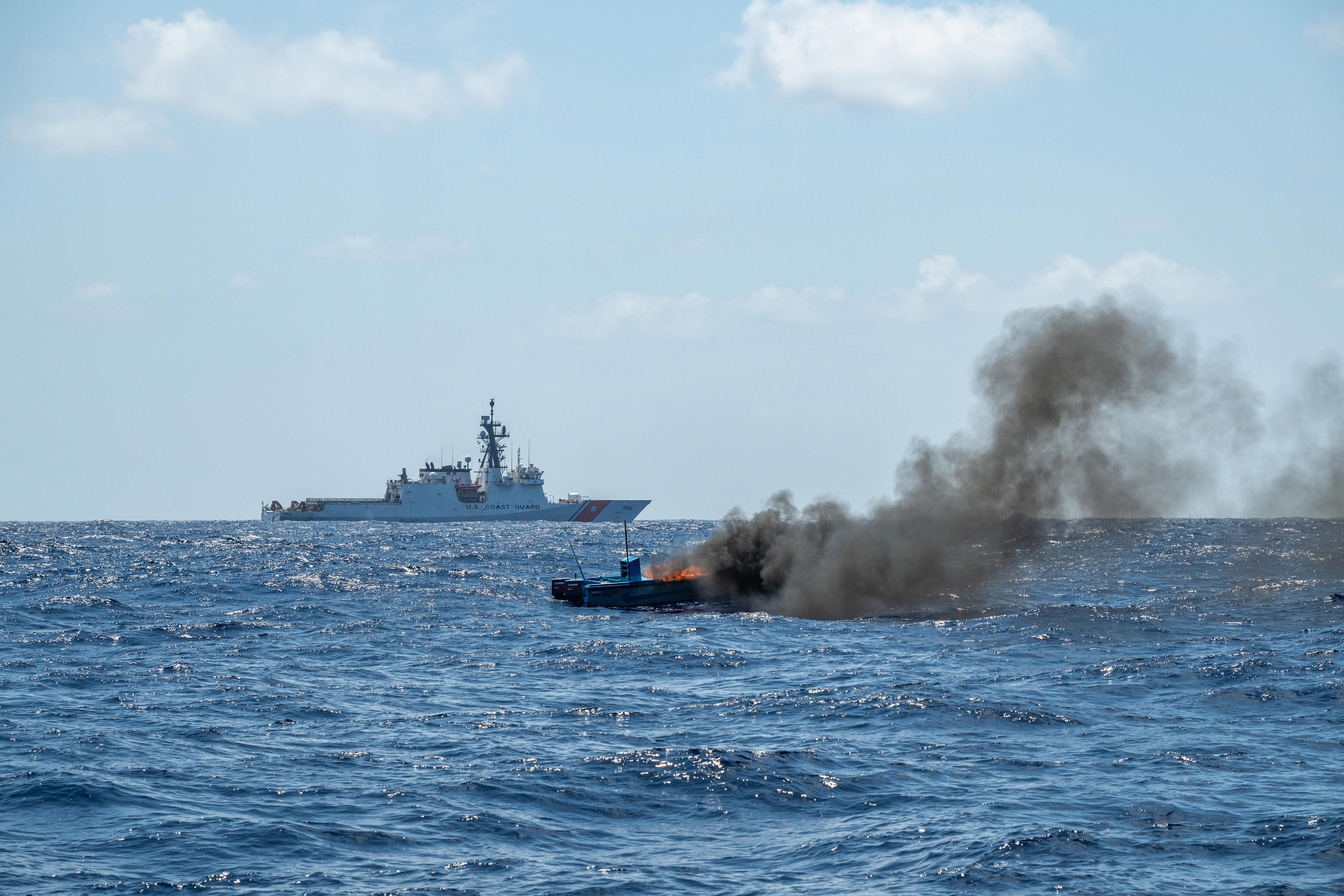 US military strikes alleged 'drug vessel' from Venezuela in Caribbean ...