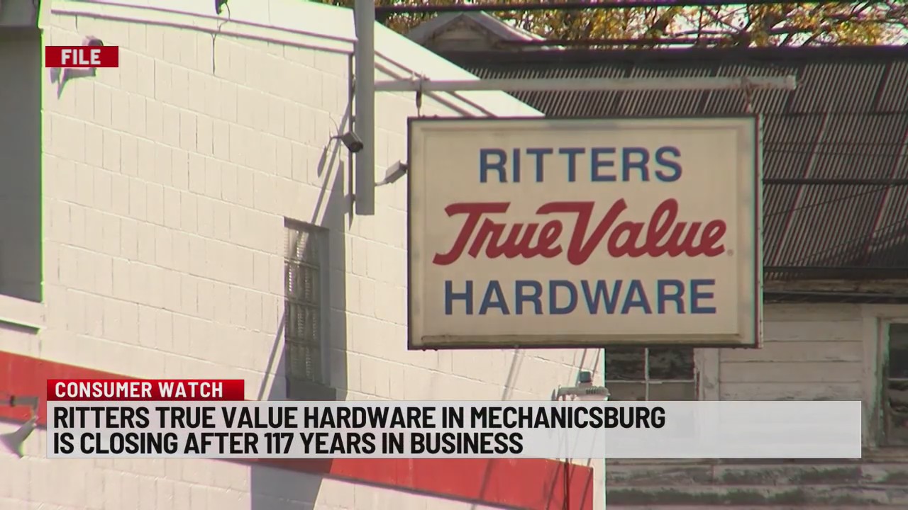 Long-time Cumberland County hardware store closing