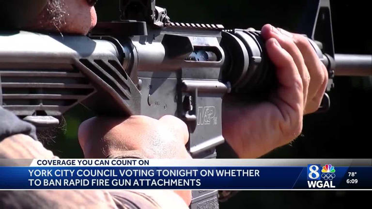 York City Council passes ban on rapid-fire gun attachments
