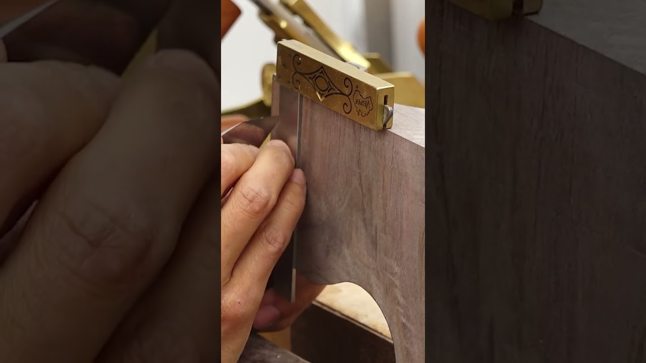 Making dovetailed ogee bracket feet #woodworking #bracketfeet # ...