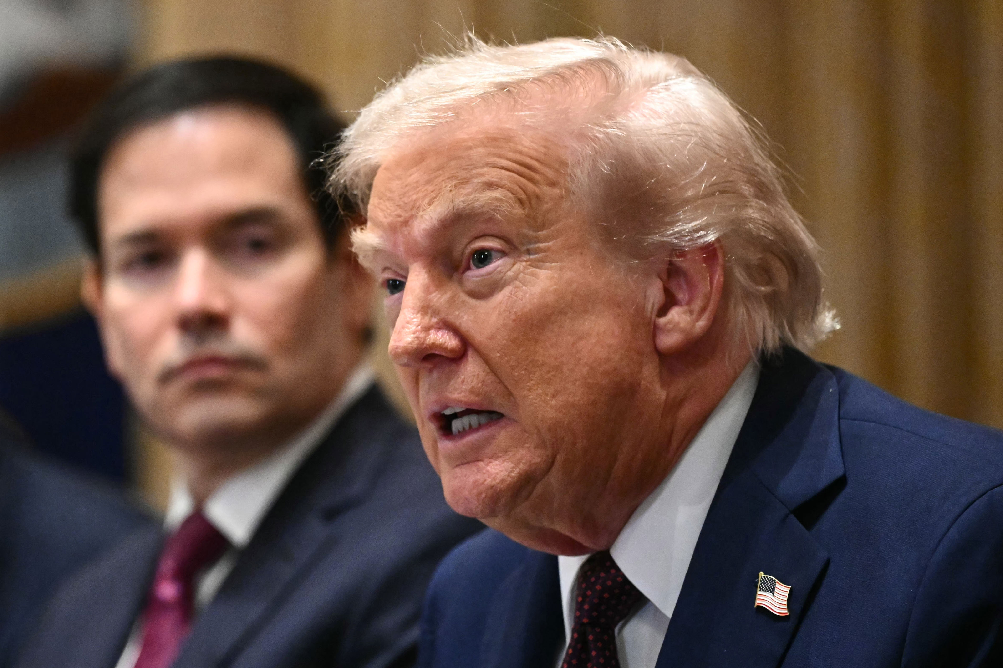 US strikes drug-carrying vessel that departed Venezuela, Trump says