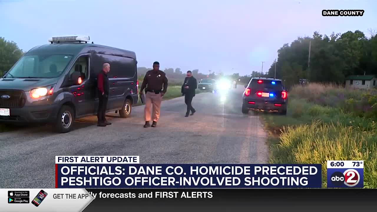 Suspect killed by Marinette police linked to Dane County homicide