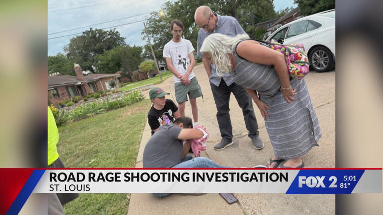 Driver detained in road rage shooting in St. Louis