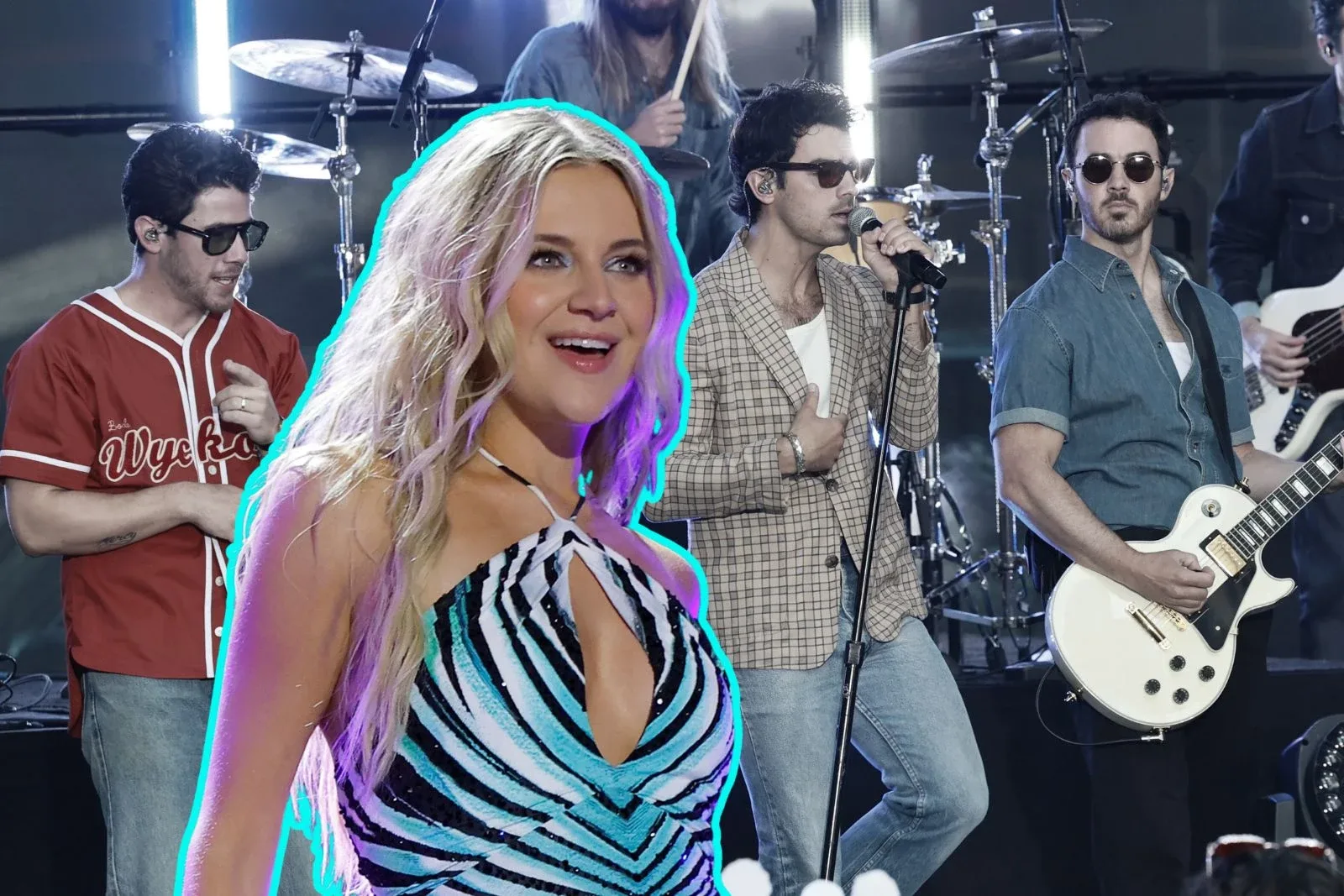 Kelsea Ballerini Rocks Out with the Jonas Brothers in an Epic Onstage Reunion [Watch]