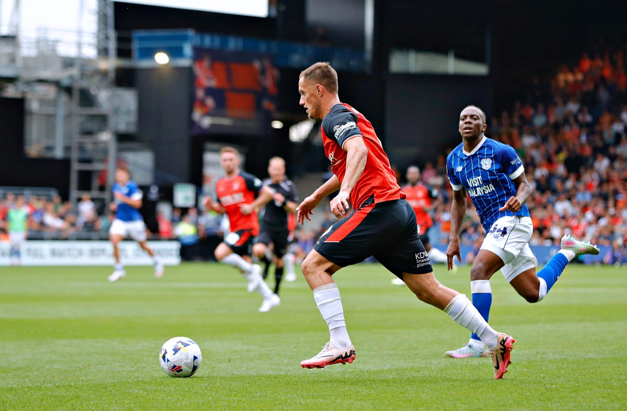 Yates up and running as foursome Town beat Barnet in Vertu Trophy