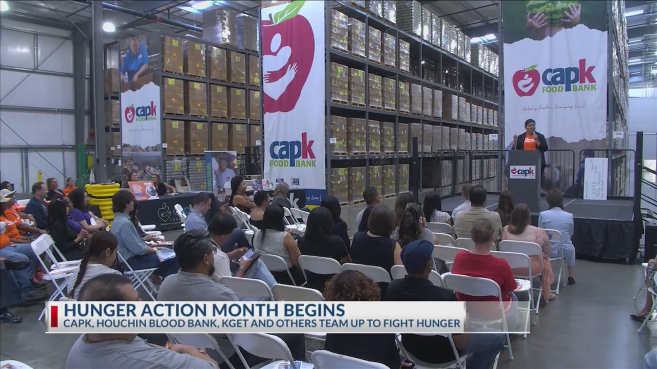 Hunger Action Month begins