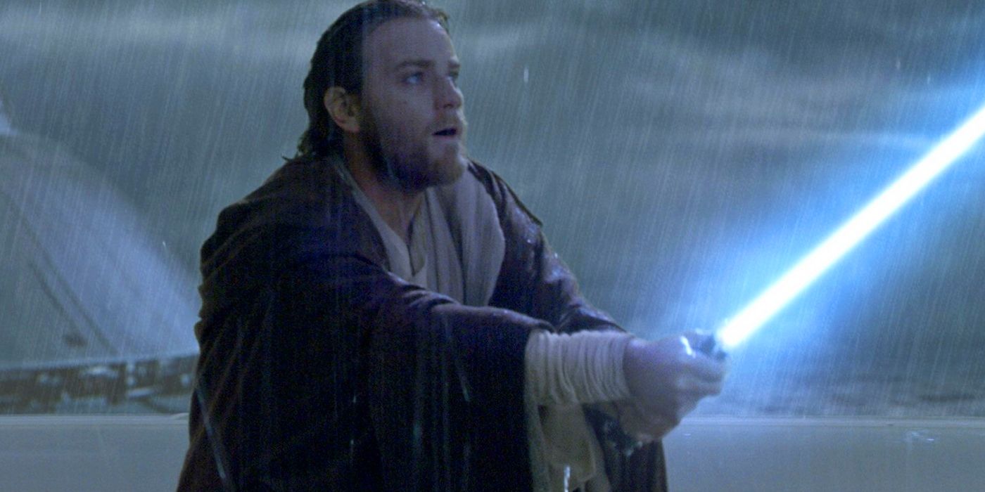 Ewan McGregor Recalls Stunt Gone Wrong on Star Wars Set in Iconic Rain ...