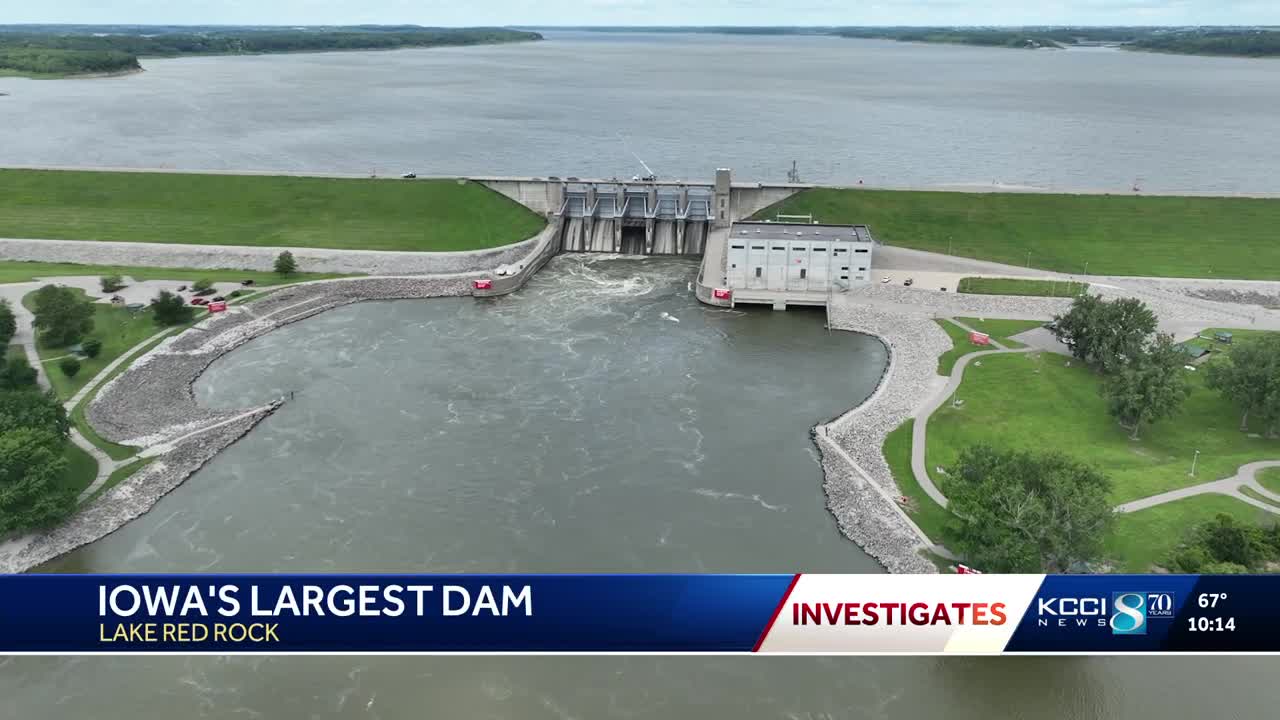 KCCI Investigates: See Iowa’s largest dam at Lake Red Rock