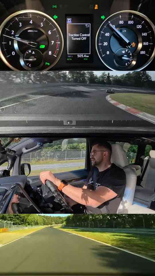 HKS Supercharged Toyota Alphard Nürburgring