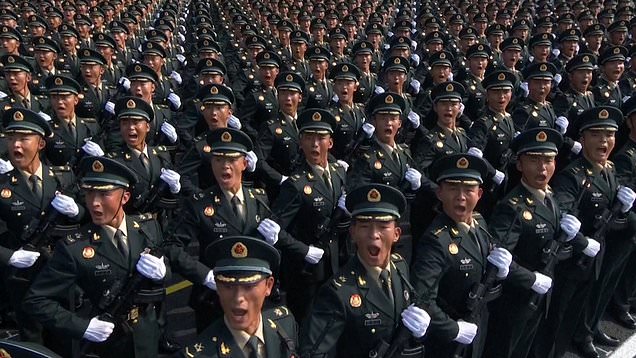 China showcases its military might and latest weapons in front of Xi ...