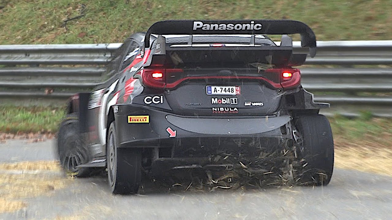 WRC Rally1 Cars on Stage