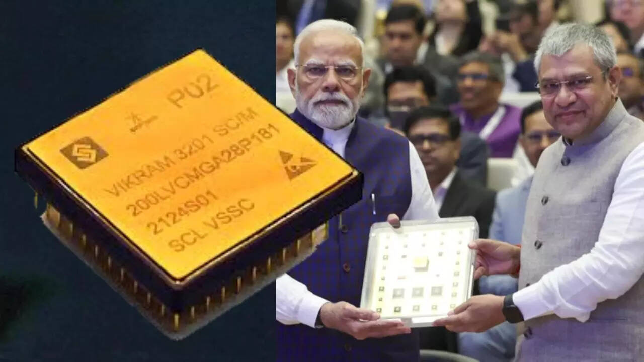 Vikram-32 chip explained: Features and details of India’s first 32-bit processor for Space apps