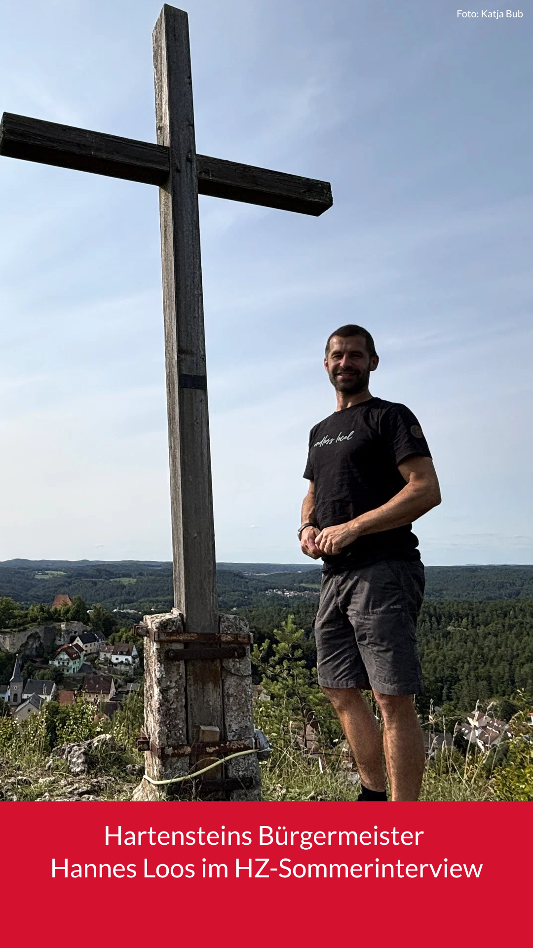HZ-Sommerinterview Bürgermeister Hannes Loos aus Hartenstein