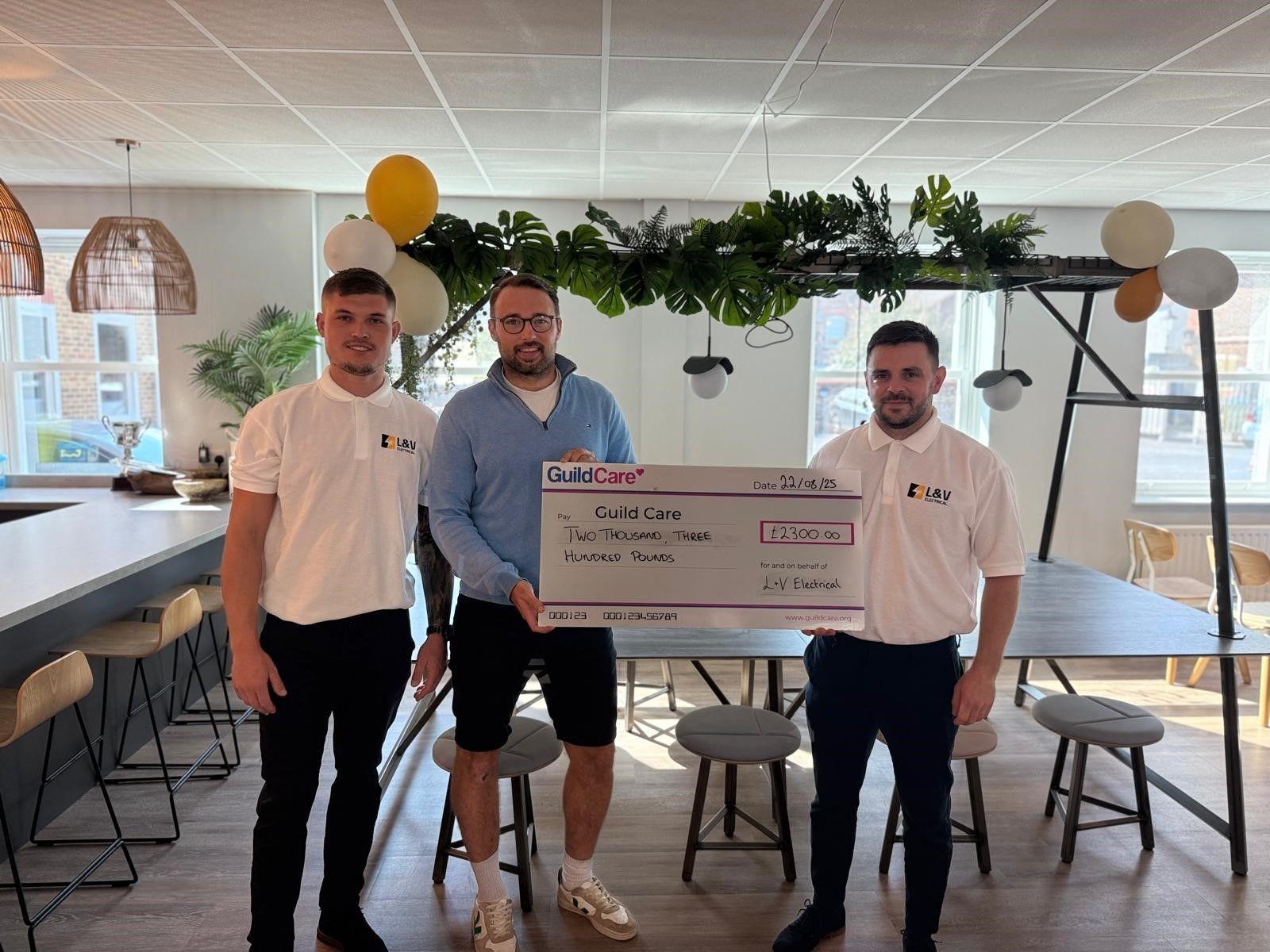 L and V Electrical boosts Guild Care’s capital appeal with generous ...
