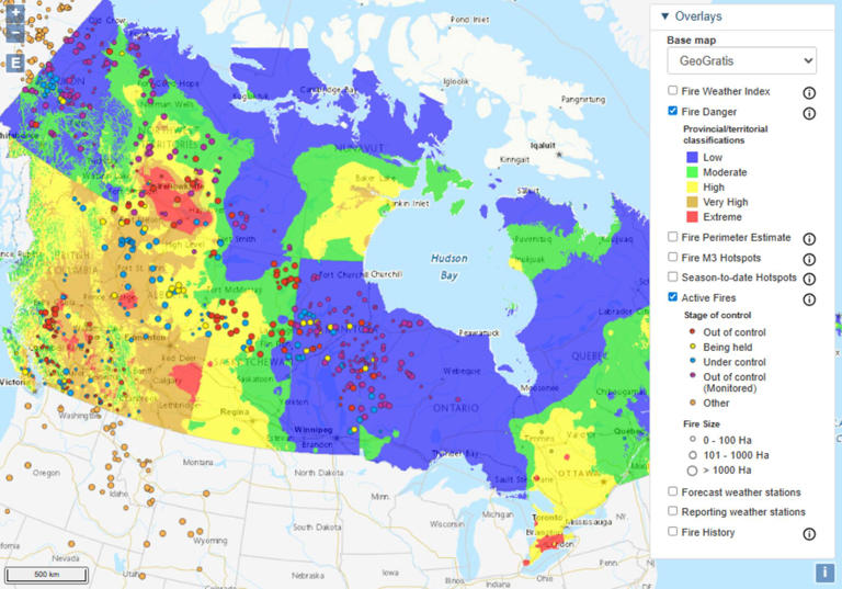 Massive Waldbrände wüten in Kanada: Aktuelle Infos für Reisende