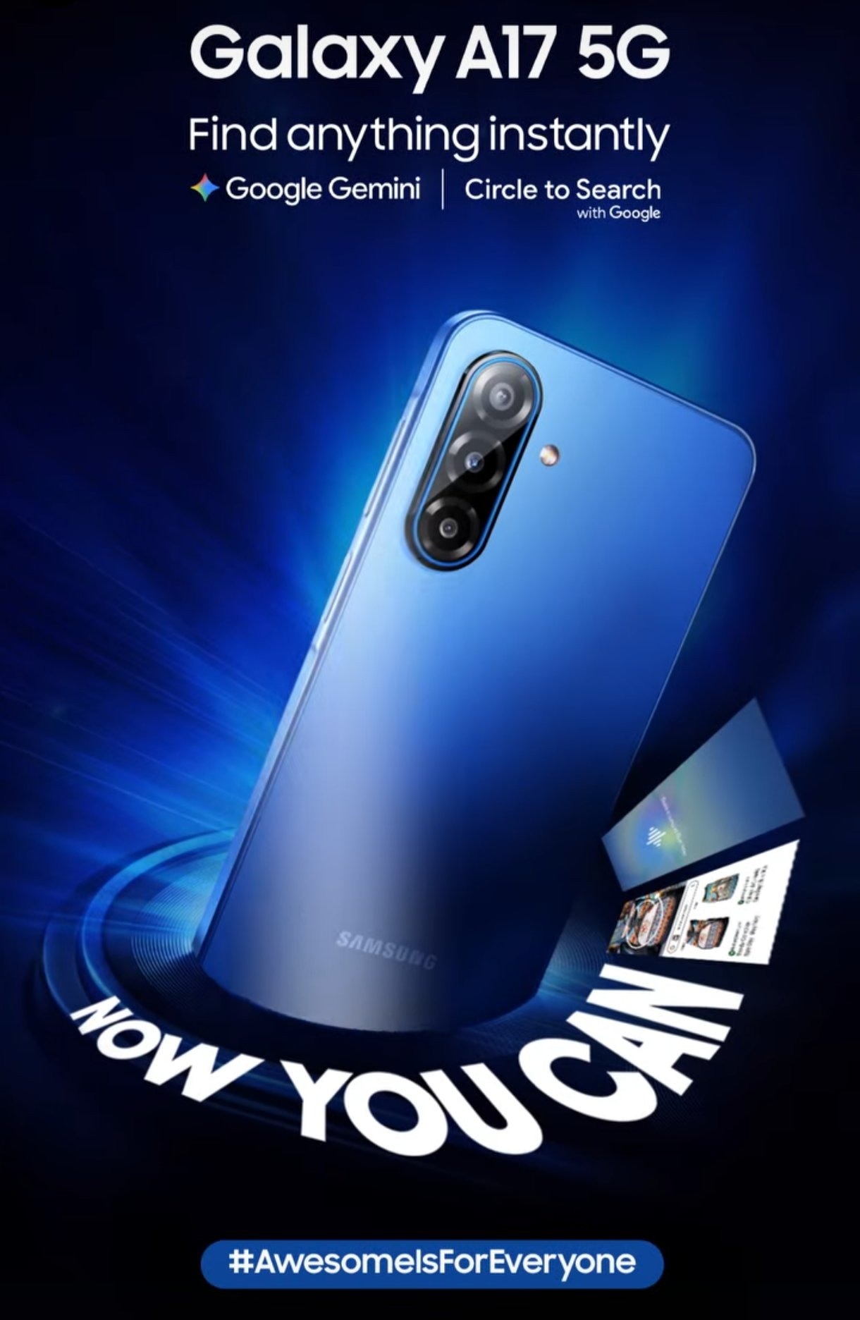 Samsung Galaxy A17 5G: అమెజాన్‌లో దిమ్మతిరిగే ఆఫర్‌.. రూ.999కే Samsung ...