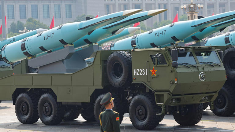 Xi shows off nuclear missiles at huge military parade - and China's prowess in message to West