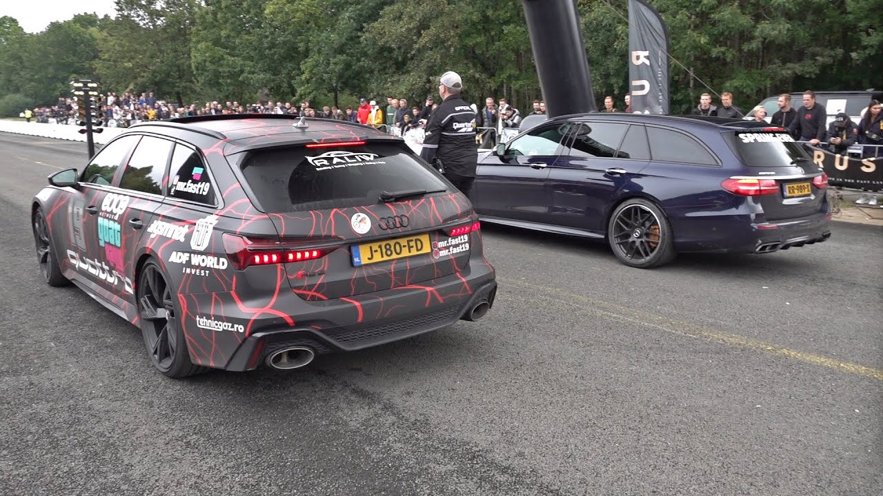 Audi RS6 C8 vs AMG E 63 S Estate S213