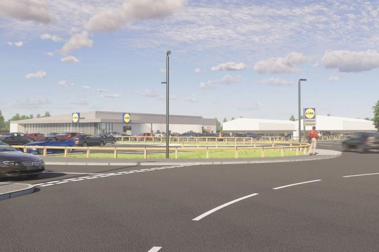 Plans to demolish Somerset Lidl - so a bigger one can be built
