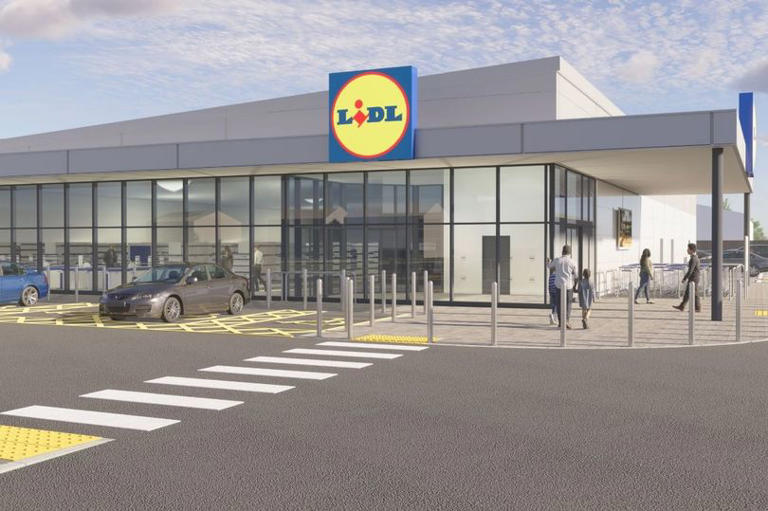 Plans to demolish Somerset Lidl - so a bigger one can be built
