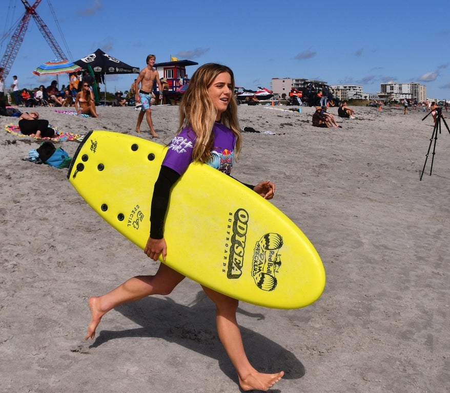 Fantastic photos feature Olympic surfer and SI model Caroline Marks