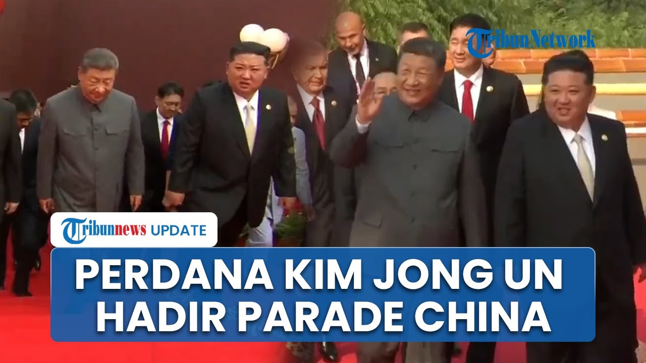 Perdana! Pemimpin Tertinggi Korut Hadir dalam Parade Militer di China ...