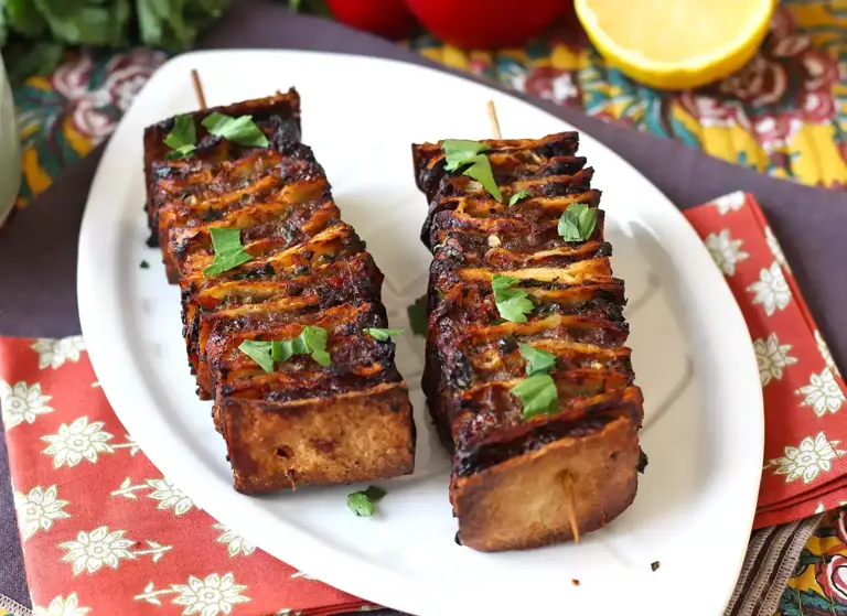 Lavash kebab skewers with tortillas, easy cooking with the airfryer!