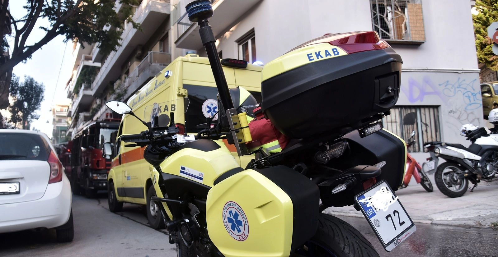 Τροχαίο με παράσυρση πεζού στη Λ. Κηφισίας