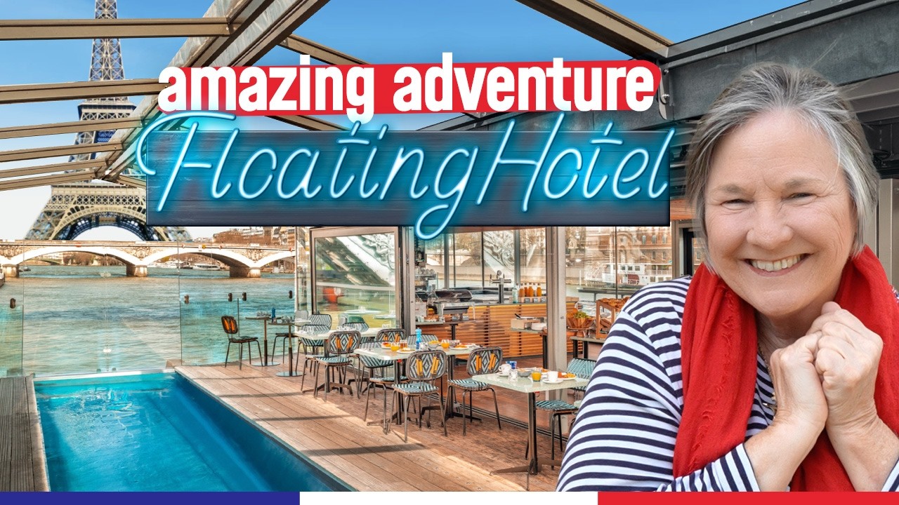 The Secret Paris BOAT HOTEL You Didn't Know About!