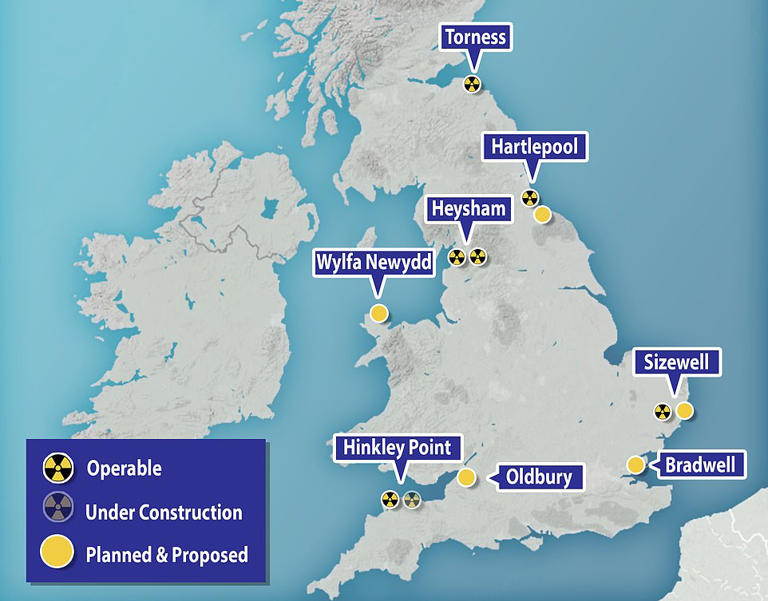 Two UK nuclear power stations to continue operating for another year