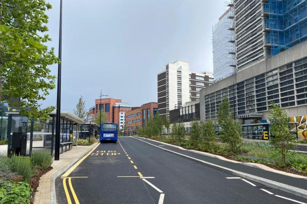 Passengers praise 'easier and safer' Fleming Way bus boulevard