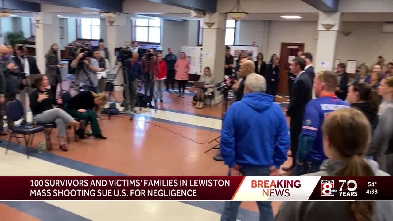 Survivors and family of victims in Lewiston mass shooting sue U.S ...