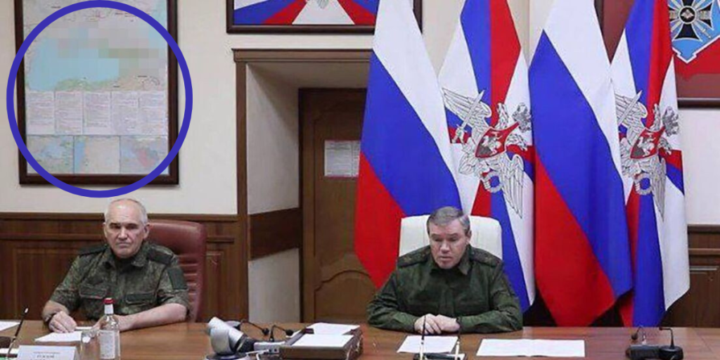 Lækket kort afslører Putins nye krigsplaner i Ukraine