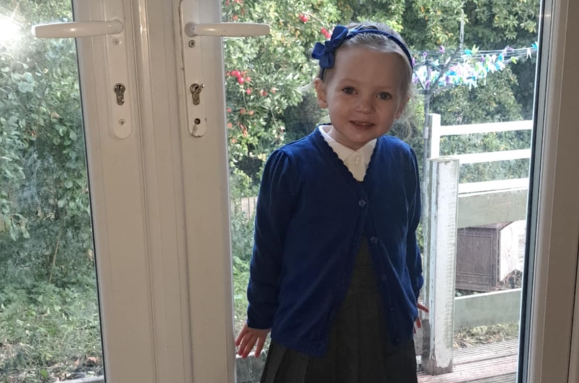 'My little girl had a heart transplant three years ago. Now she's ...
