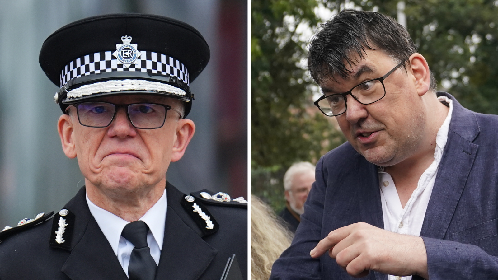 Met Police chief says officers 'in impossible position' after Graham ...